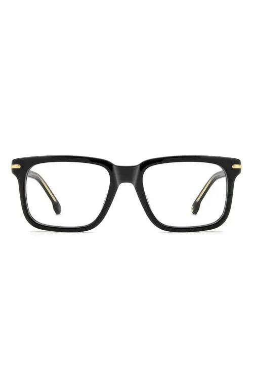 Carrera Eyewear Rectangle Optical Glasses - Black