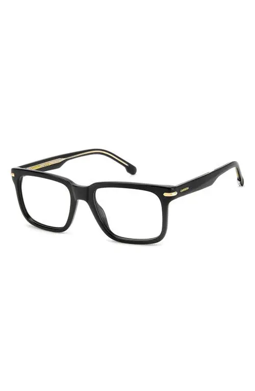 Carrera Eyewear Rectangle Optical Glasses - Black