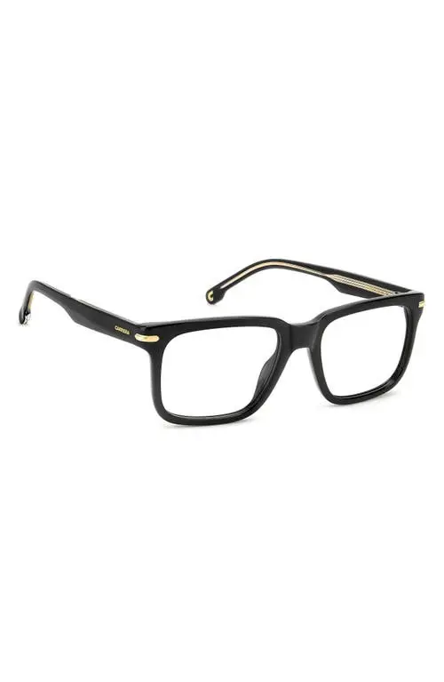 Carrera Eyewear Rectangle Optical Glasses - Black