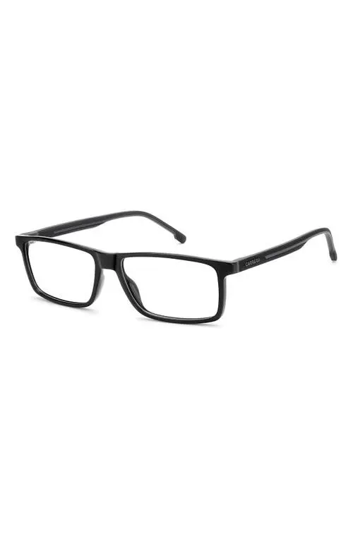 Carrera Eyewear Rectangular Full Rim Eyeglasses - Black