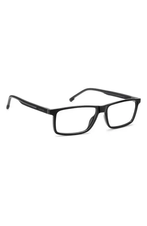 Carrera Eyewear Rectangular Full Rim Eyeglasses - Black