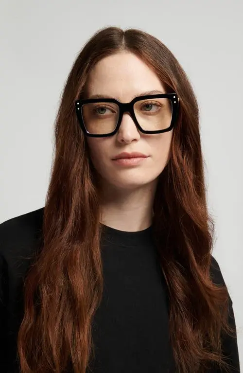 Carrera Eyewear Square Optical Glasses - Black/blue Sp