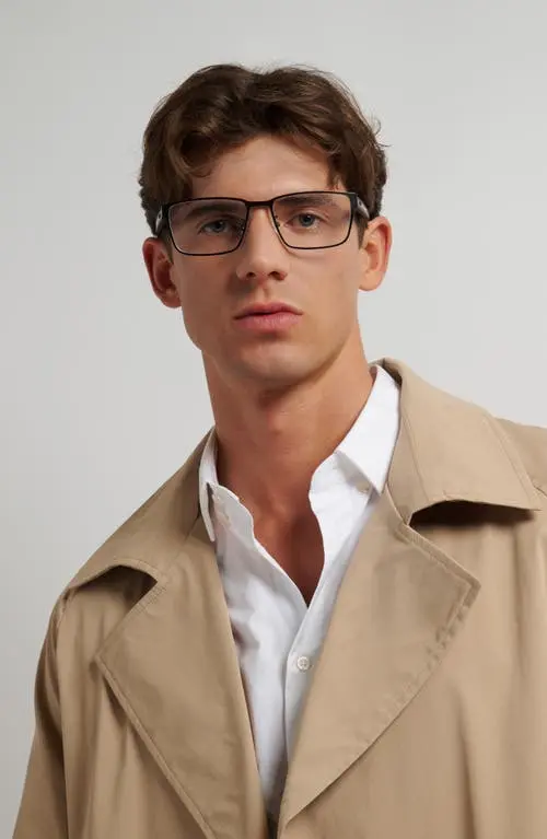 Hugo Rectangular Eyeglasses