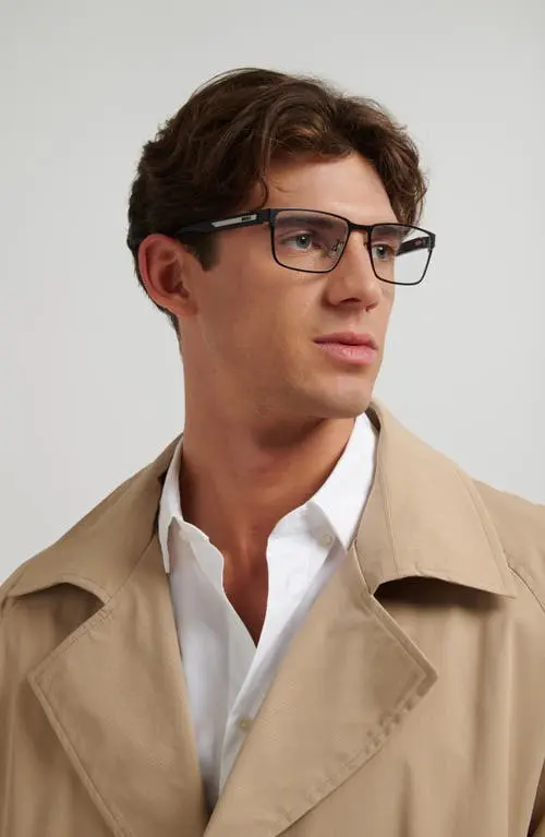 Hugo Rectangular Eyeglasses