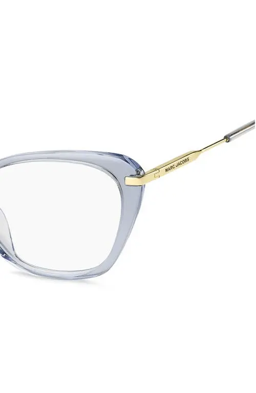 Marc Jacobs 54mm Cat Eye Optical Glasses - Azure