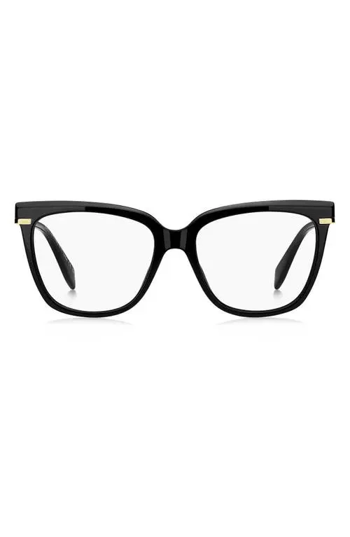 Marc Jacobs 53mm Cat Eye Optical Glasses - Black