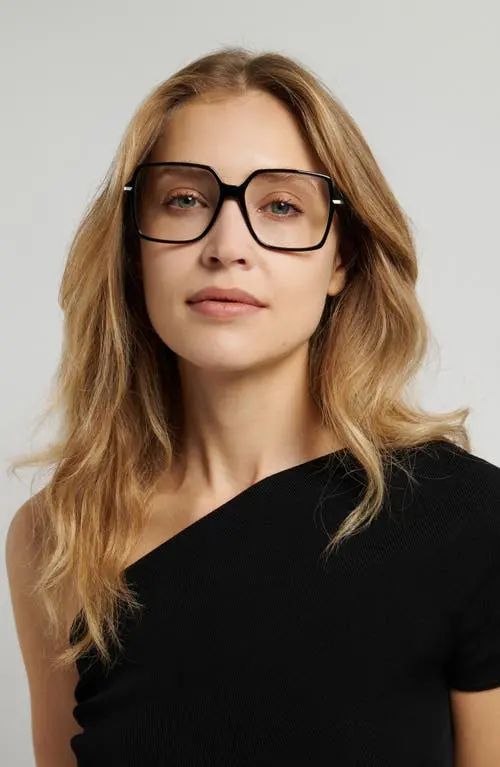 Victoria Beckham Square Optical Glasses - Black