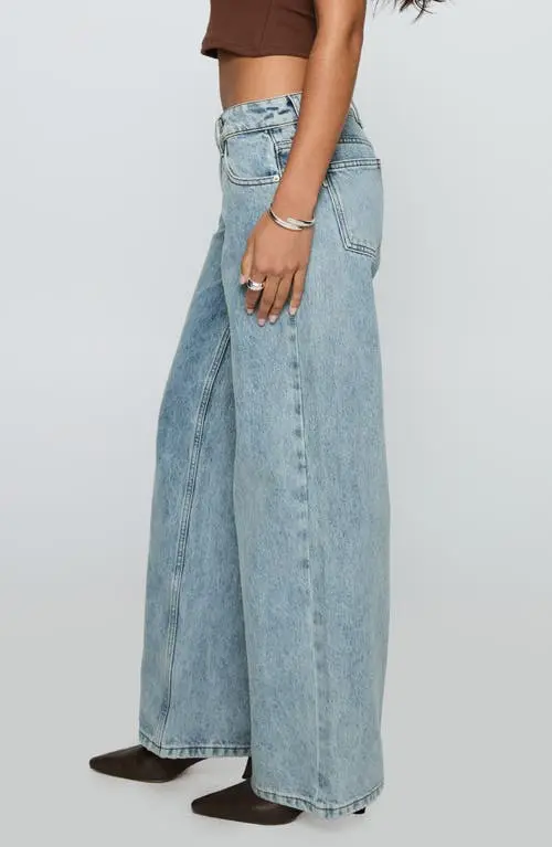 Princess Polly Ellanor Slouchy Wide Leg Jeans
