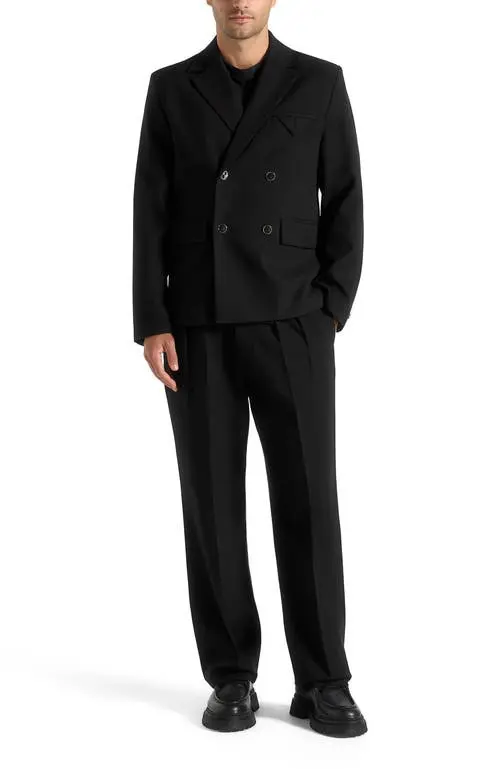 Manière De Voir Didier Double Breasted Tailored Suit Jacket
