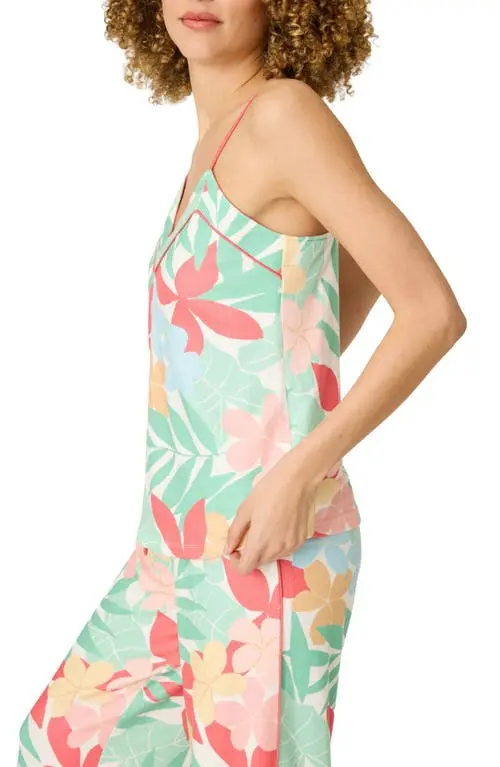 PJ Salvage The Coastal Club" Printed Jersey Camisole