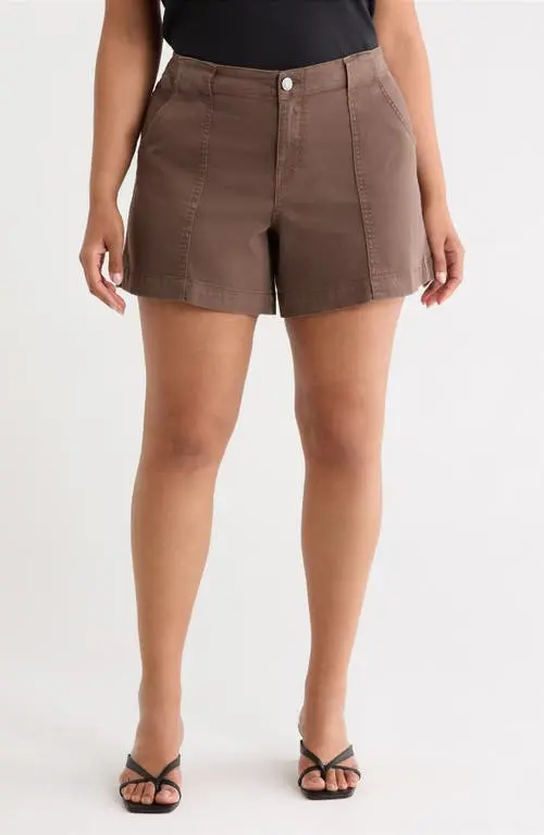 Kut From The Kloth Jane High Waist Denim Utility Shorts