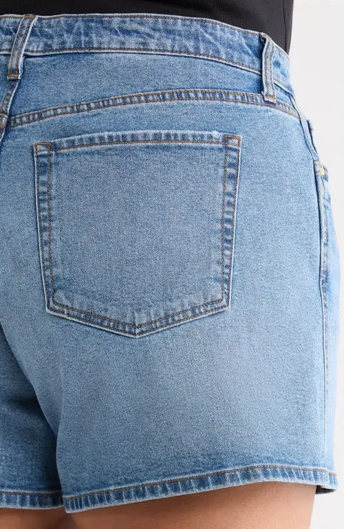 Kut From The Kloth Jane High Waist Denim Shorts