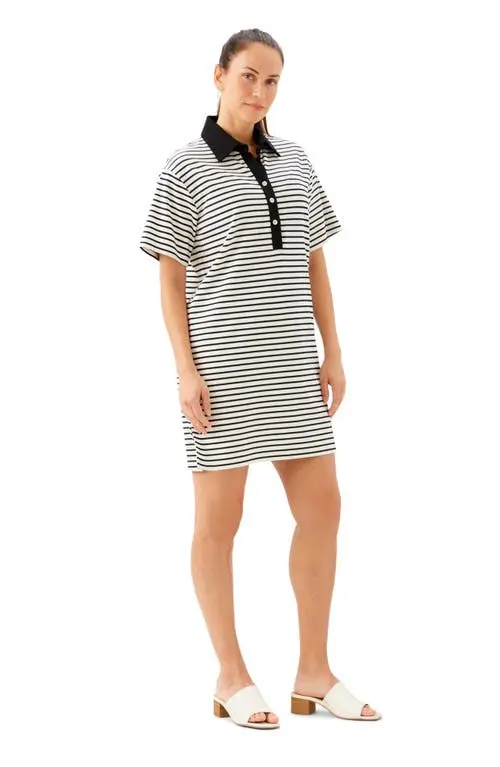 Karen Kane Stripe Polo Dress