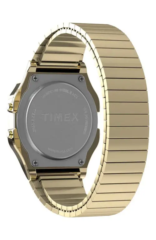 Timex® T80 Digital Chronograph Bracelet Watch