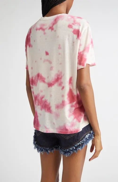 Isabel Marant Étoile Tie-dye Logo T-shirt