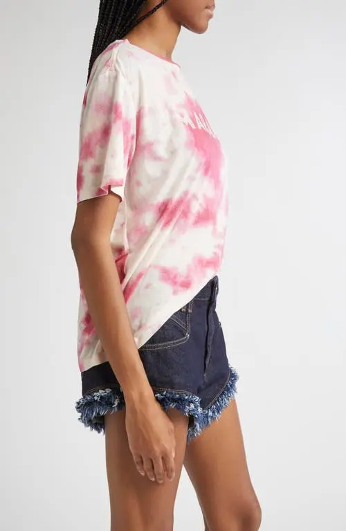 Isabel Marant Étoile Tie-dye Logo T-shirt
