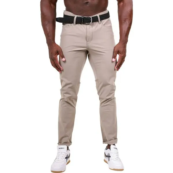 MACEOO Marthyr Slim Fit Pants - Grey