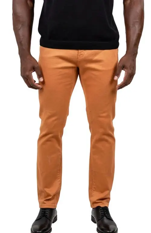 MACEOO Slim Tapered Stretch 5-pocket Pants