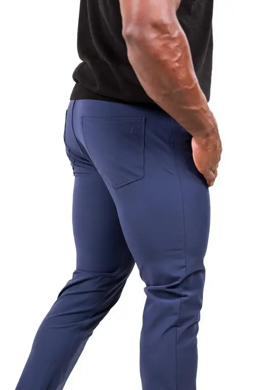 MACEOO Marthyr Slim Fit Pants - Blue