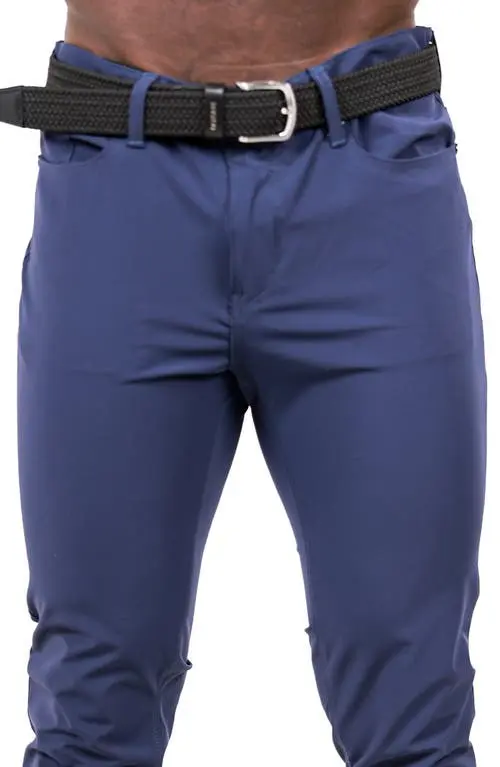 MACEOO Marthyr Slim Fit Pants - Blue