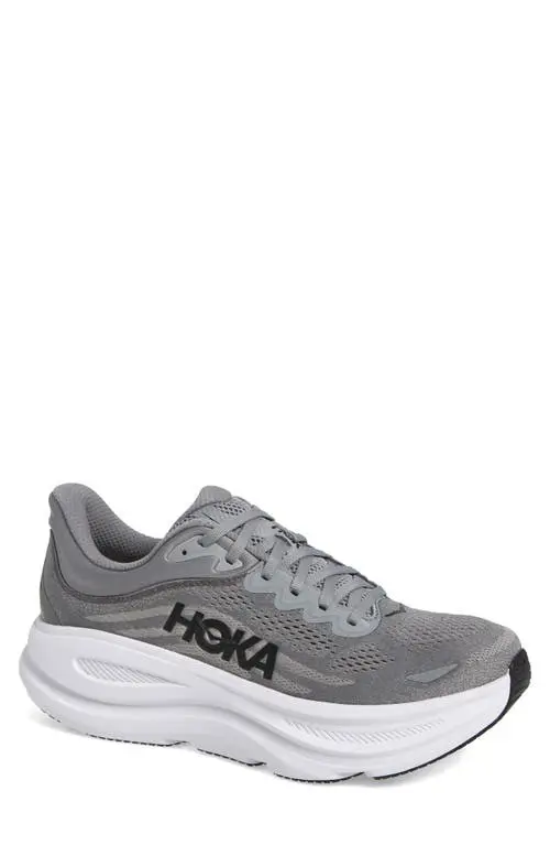 HOKA® Bondi Running Shoe - Galactic Grey/stellar Grey