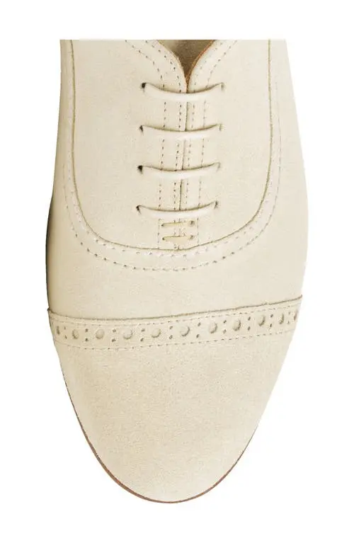 THE OFFICE OF US Mrs. Gad Cap Toe Oxford - Oat