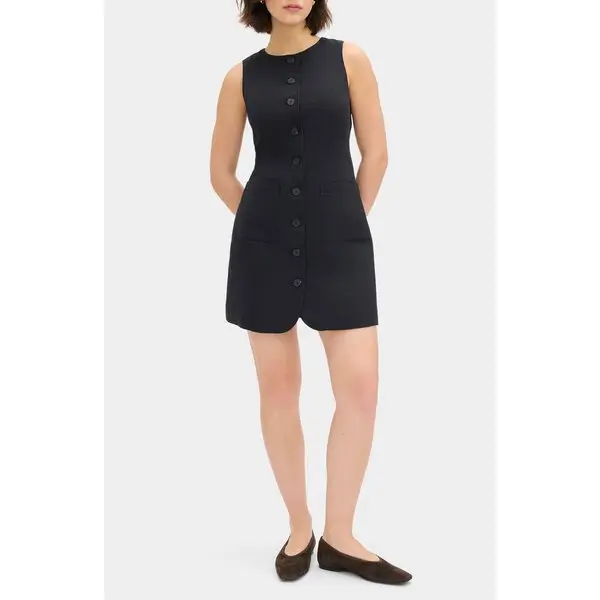 ALIGNE Leah Sleeveless Sheath Dress - Black