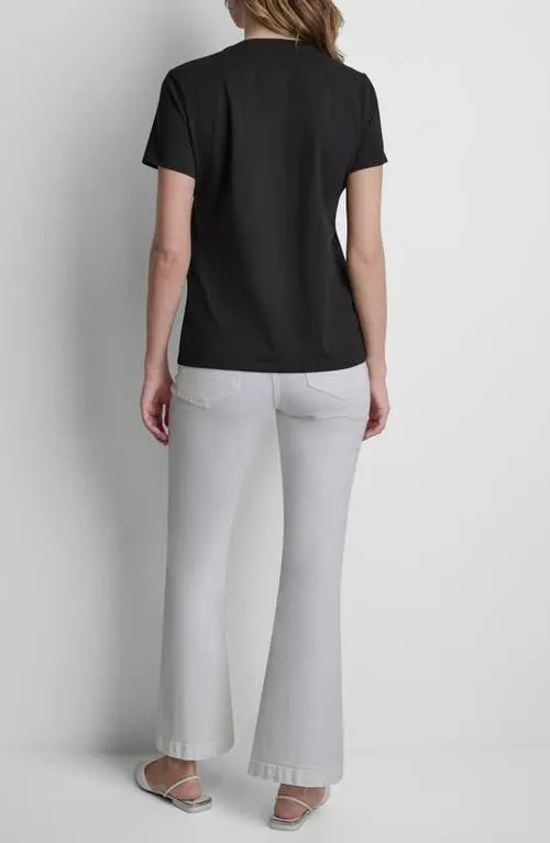 Dkny Nyc Icons Graphic Cotton Blend T-shirt - Black