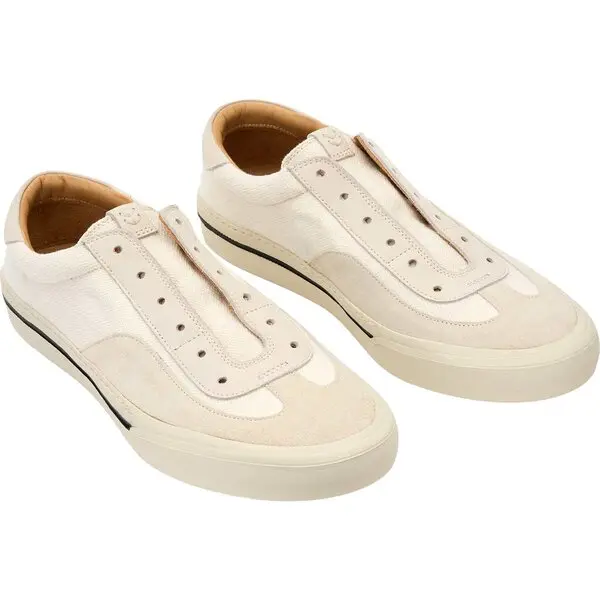 John Varvatos 315 Retro Low Top Sneaker - Ivory