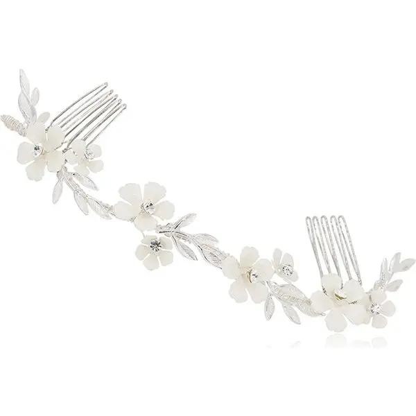 Brides & Hairpins Thisbe Halo Comb - Silver