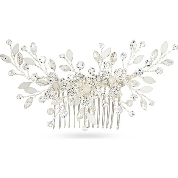 Brides & Hairpins Deja Hair Comb - Silver