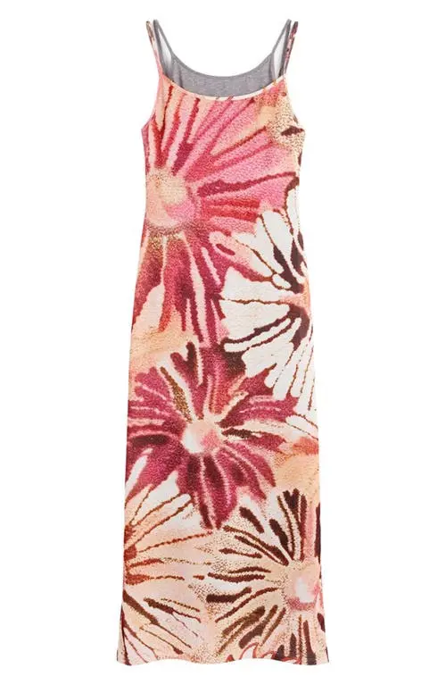 Desigual Floral Print Layered Dress Set