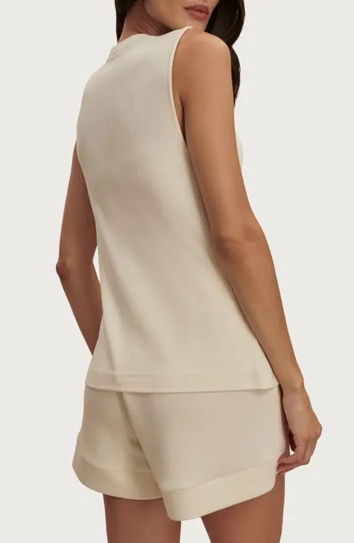 Varley Latia Button-up Tank - Birch