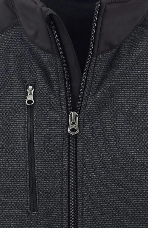 CBUK BY CUTTER & BUCK Hunts Point Mixed Media Vest - Black
