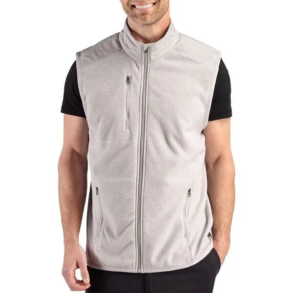 CBUK BY CUTTER & BUCK Hunts Point Mixed Media Vest - Polished