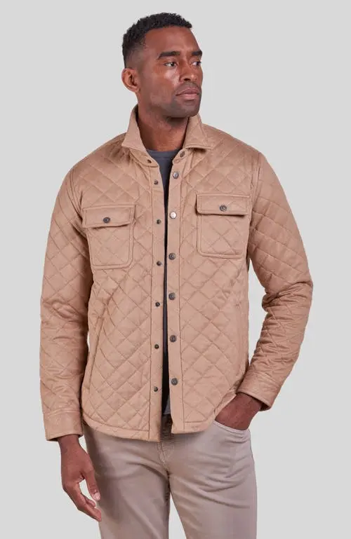 RYE 51 The Pike Quilted Jacket - Camel