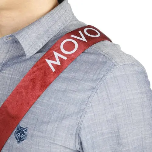 MOVO Nylon-webbed Camera Strap With Padded Gel Shoulder Strap