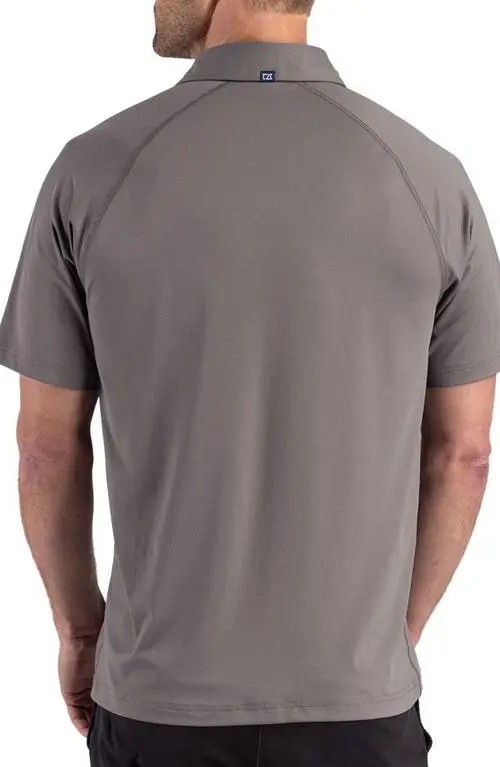 CBUK BY CUTTER & BUCK Prospect Epic Confidence Textured Performance Polo - Elemental Grey