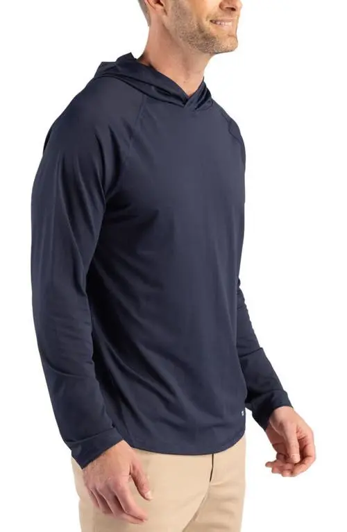 CBUK BY CUTTER & BUCK Prospect Epic Performance Pullover Hoodie - Navy Blue