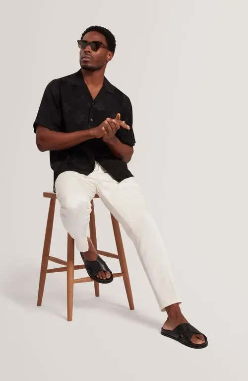 Ted Baker London Thovan Floral Jacquard Camp Shirt