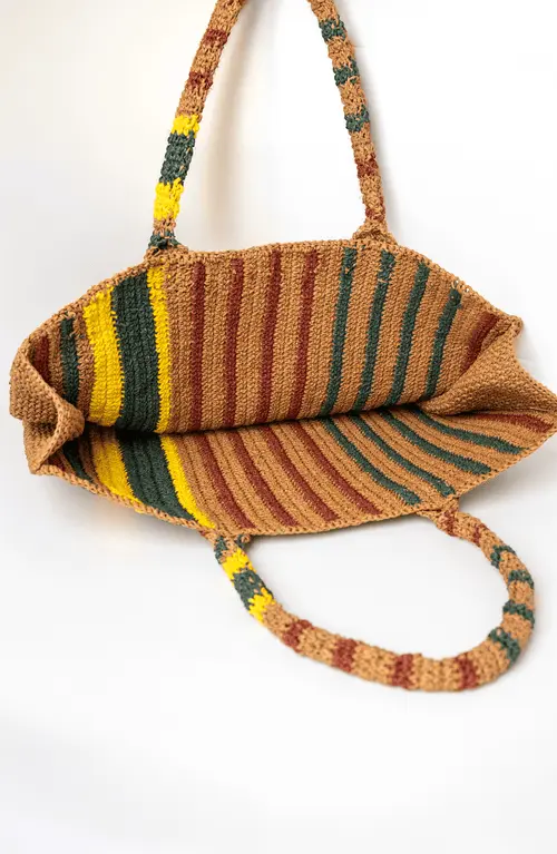 JURGI Riviera Beach Bag - Multi Yellow