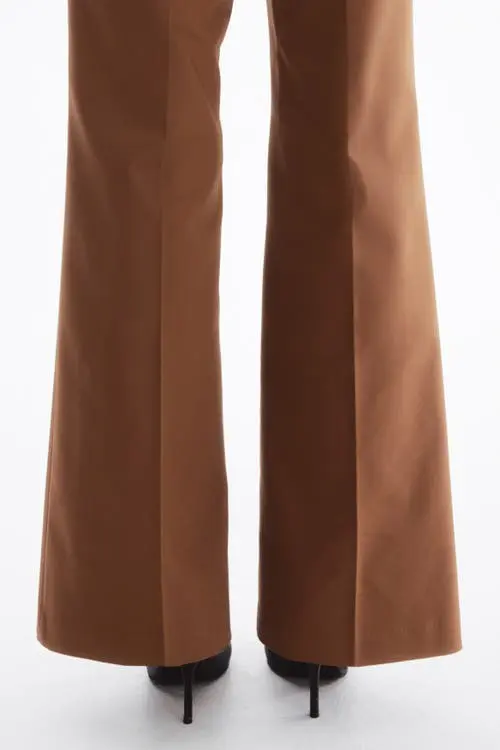 H&m Belted Bootcut Trousers