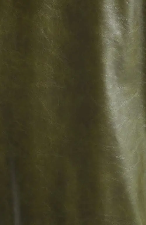 MAISON MARGIELA Faux Leather Coat