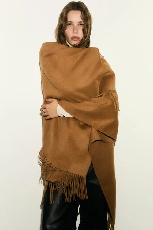 H&m Wool-blend Cape