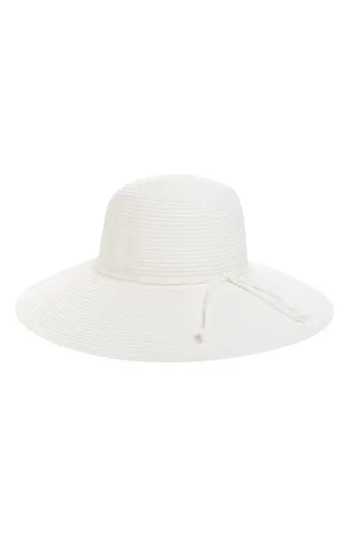 Nordstrom Packable Straw Sun Hat - Ivory