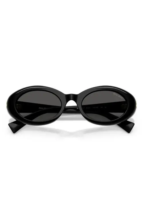 Miu Miu Oval Sunglasses
