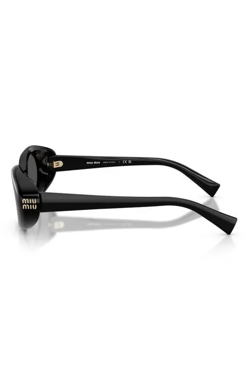 Miu Miu Oval Sunglasses