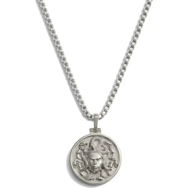 AWE INSPIRED Mini Goddess Pendant Necklace - 925 Sterling Silver