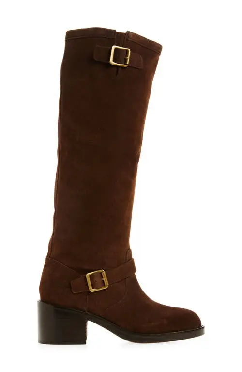 Jeffrey Campbell Appalachia Suede Knee-high Boots
