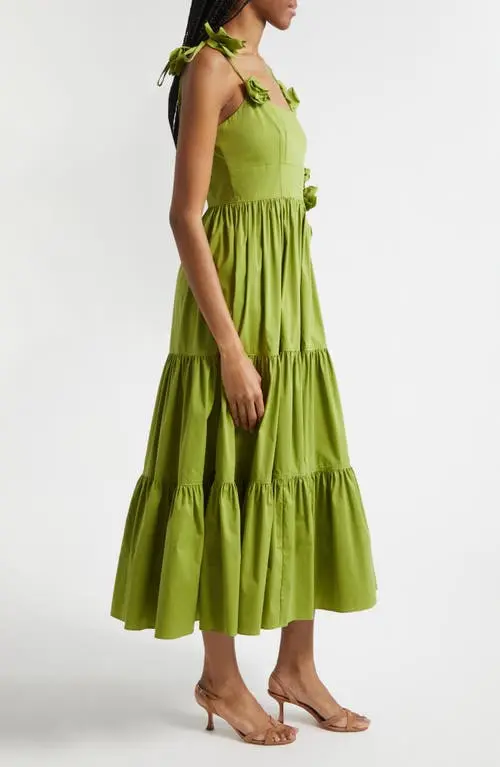 Cinq À Sept Kael Tiered Midi Dress